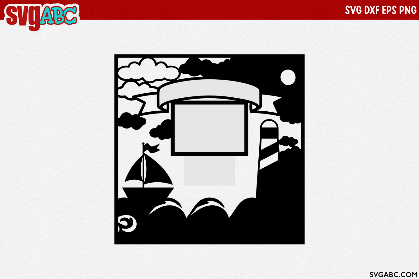 Frames SVG | Nautical Page SVG, DXF, EPS, Cut File – SVGABC