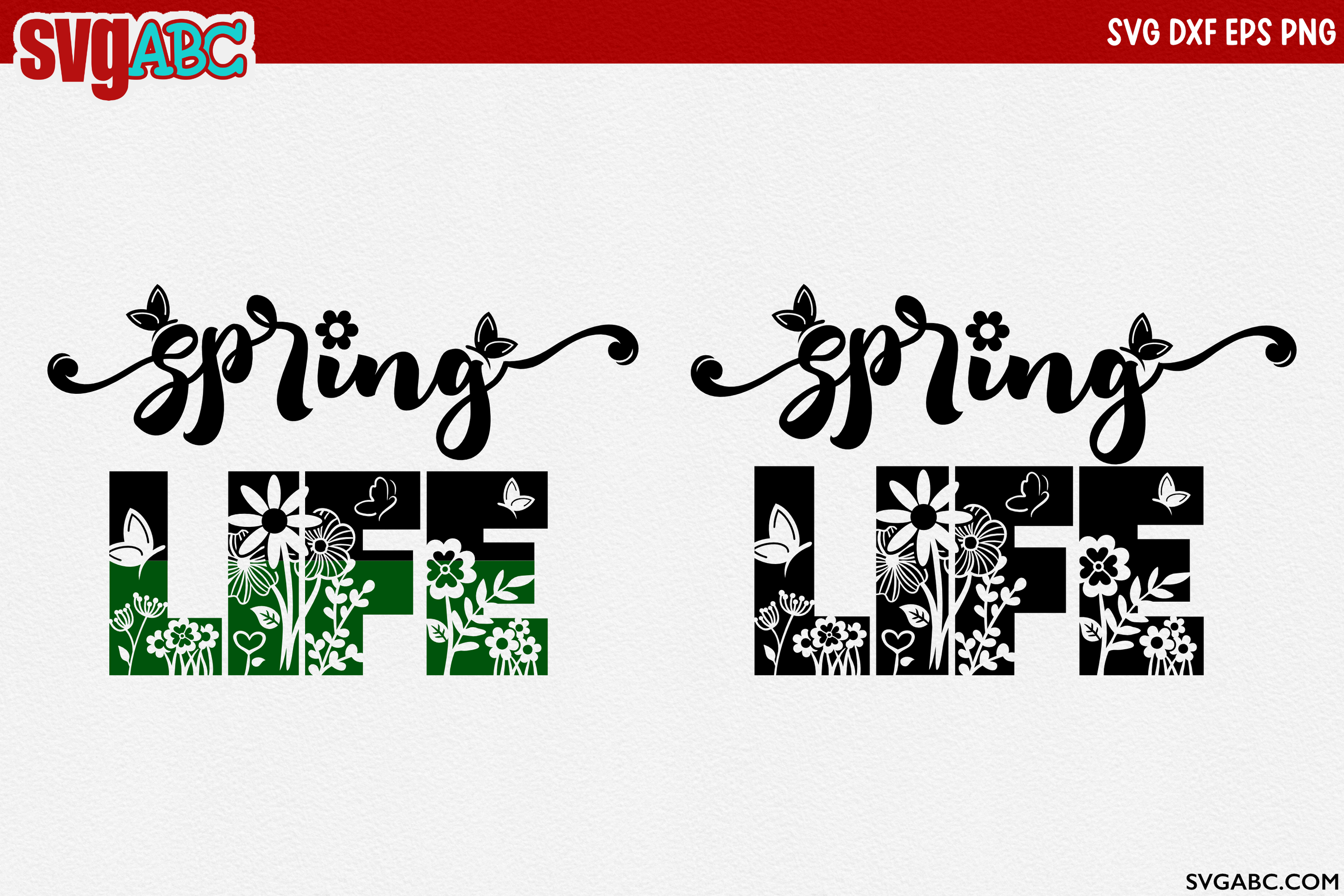 Spring SVG | Spring Life SVG, DXF, EPS, Cut File – SVGABC
