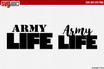 Patriotic SVG | Army Life SVG, DXF, EPS, Cut File – SVGABC