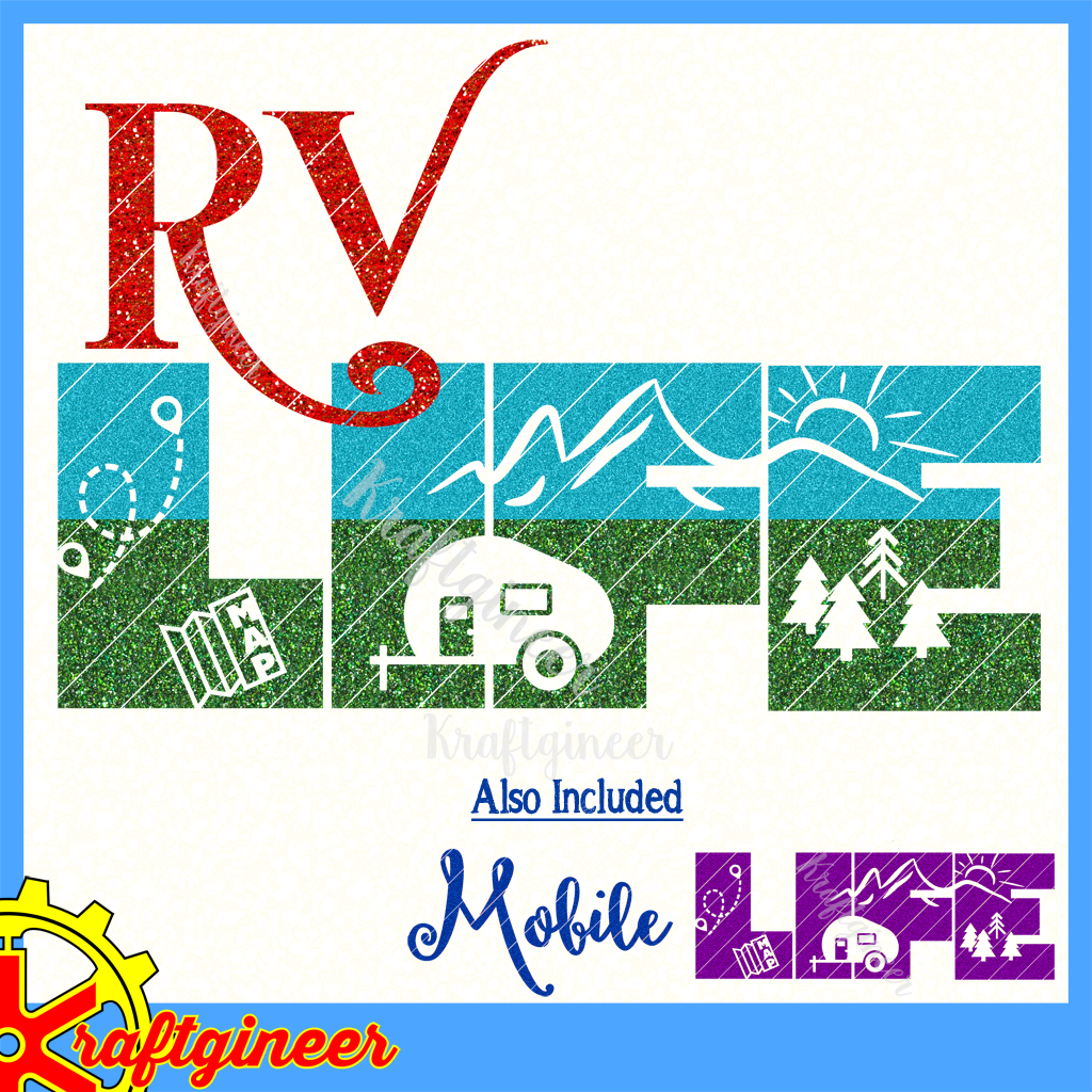 Outdoors SVG | RV Life SVG, DXF, EPS, Cut File – SVGABC
